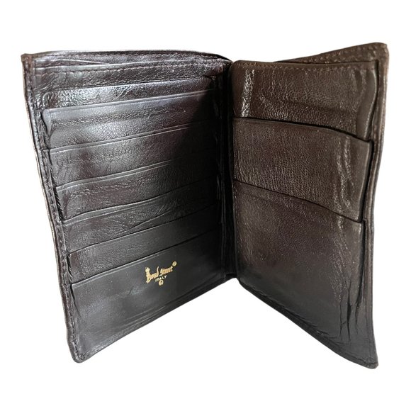 Bond Street | Bags | Vintage Bond Street Mens Brown Soft Leather Wallet ...